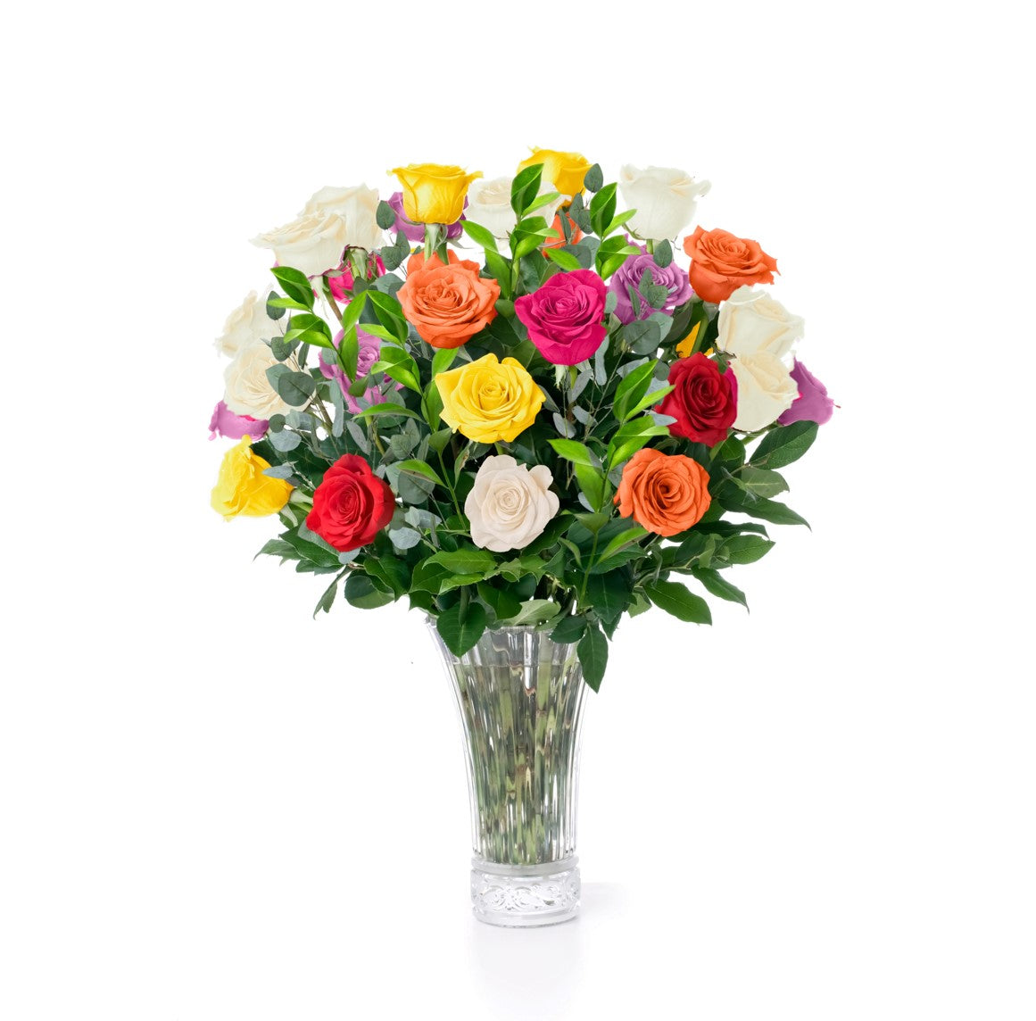 Bouquet of assorted roses – Aquarossa Farms